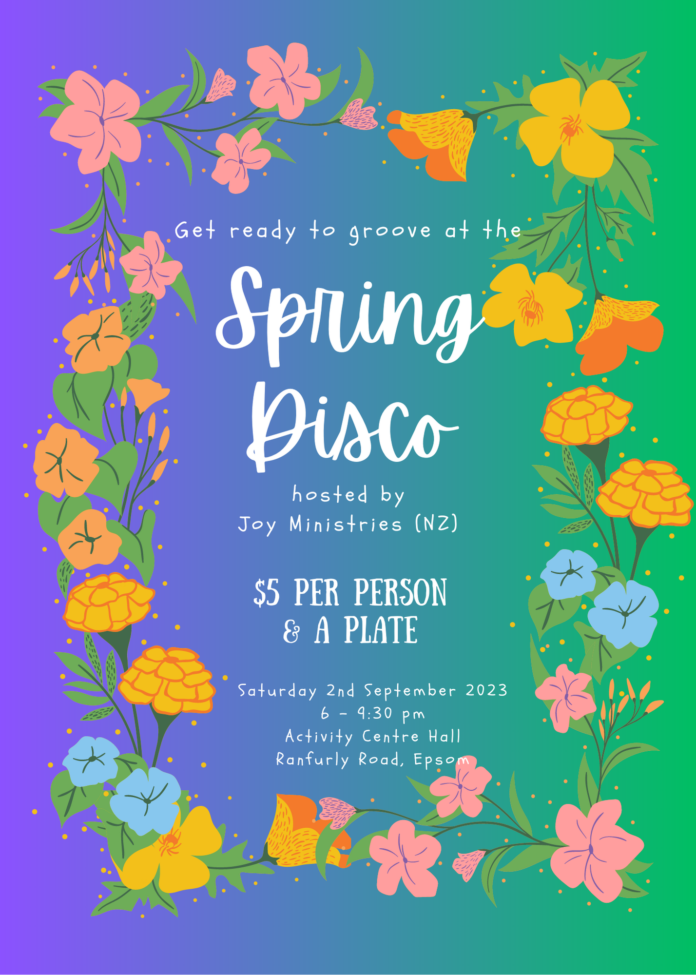 Spring Disco | Ranfurly Care Society